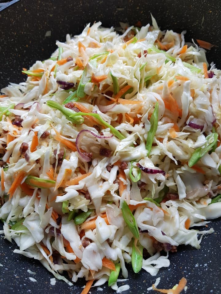 Resepi Popia Paling Sedap Sayur Campur Daging Burger . Sesuai Untuk ...